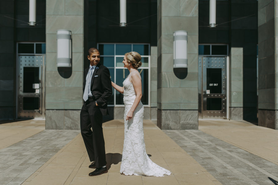 Tara and Brandon | Courthouse Wedding in Downtown Durham NC